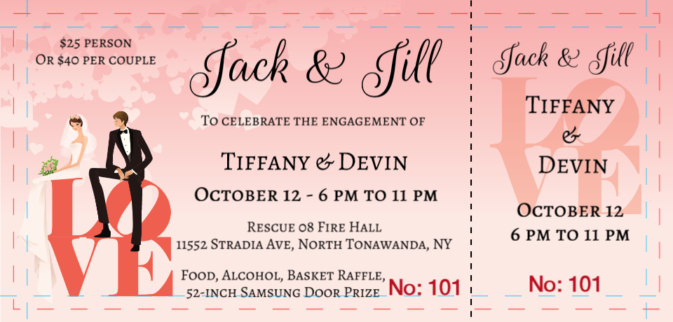 Select Ticket Size/Layout - Best Ticket Printing